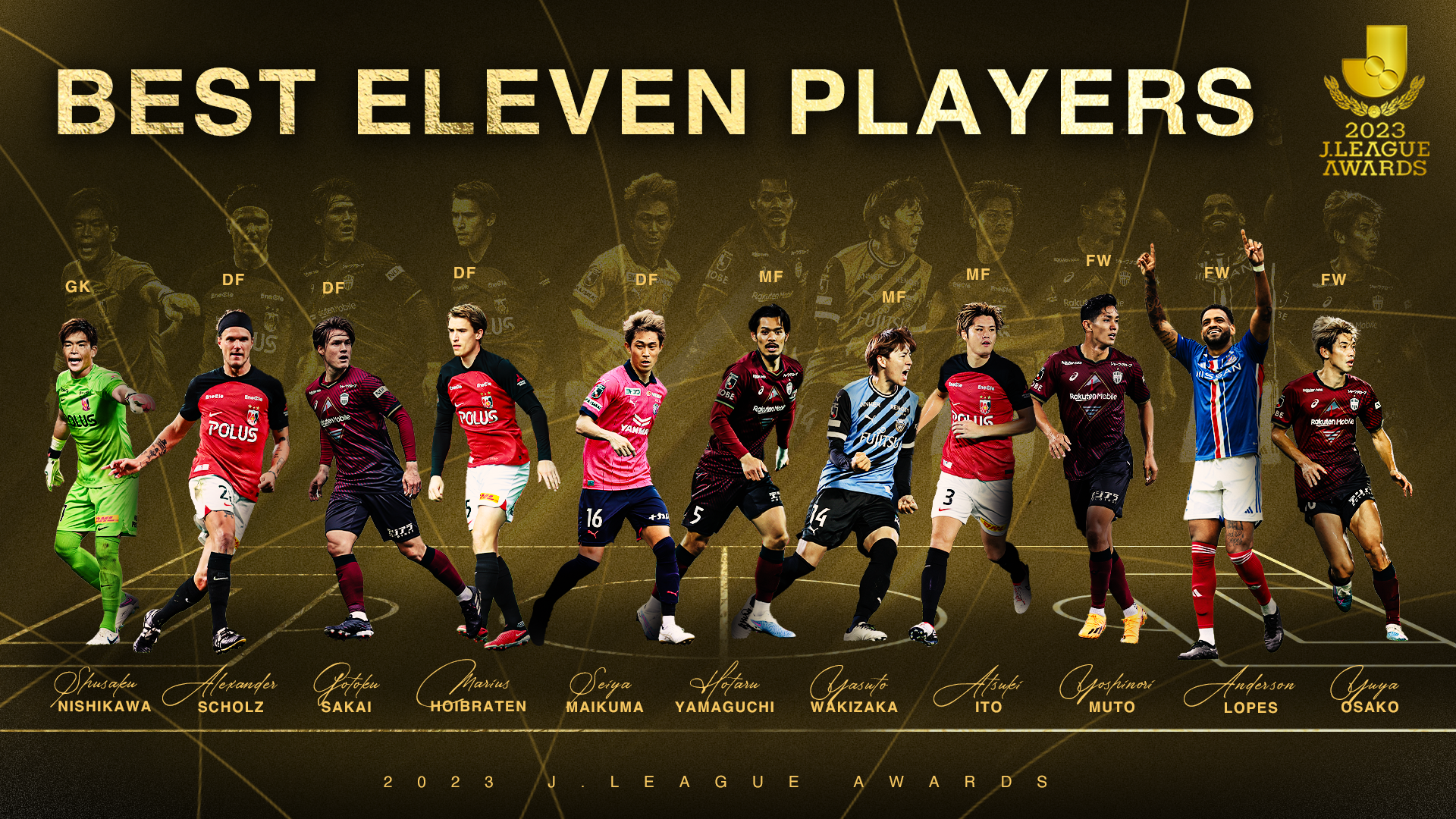 Vissel, Urawa lead J1 Best Eleven with four selections apiece | News ...